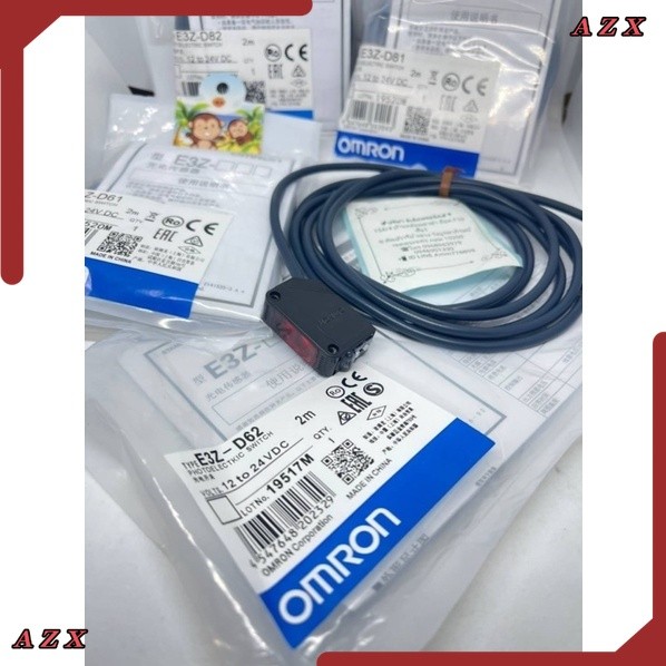 Omron Photoelectric Sensor E3Z-D61 , E3Z-D62 E3Z-D81. E3Z-D82 ของแท้ พร้อมส่งที่ไทย | Shopee ...