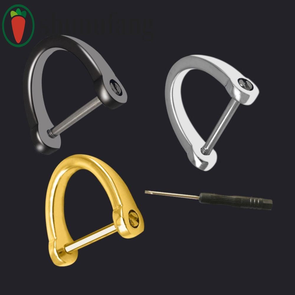 UNUF D Shape Key Chain คลาสสิกหัวเข็มขัดผู้ถือของขวัญเล็กๆกระเป๋าอะไหล่ ...