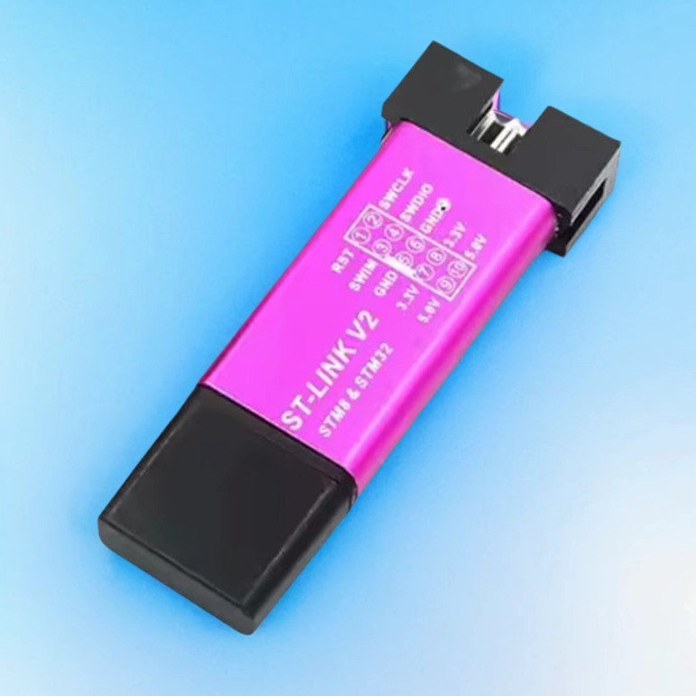 St Link V2 Downloader Stm8 Stm32 เครื่องทดสอบการเผาไหม้จําลอง Shopee Thailand