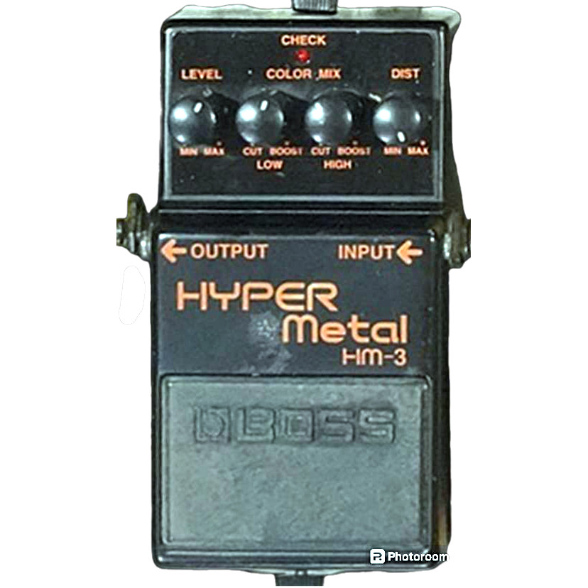 เอฟเฟคกีตาร์มือสอง BOSS HM-3 Hyper Metal Distortion เกรด AAA พร้อมใช้งาน | Shopee Thailand