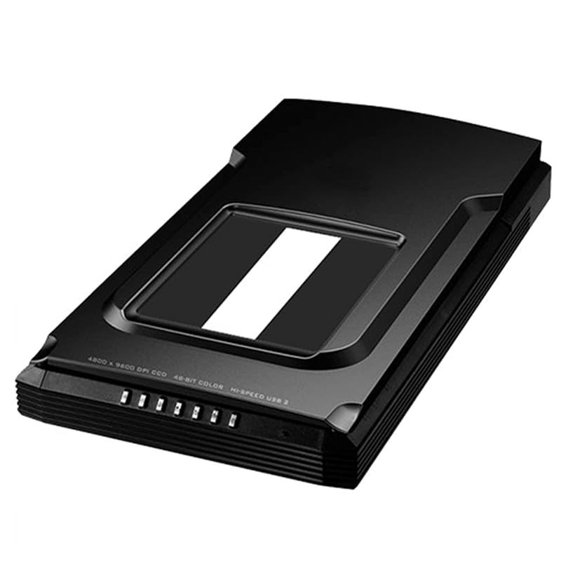 Flatbed Scanner for Photos, Documents, and Film with 4800 DPI Optical ...