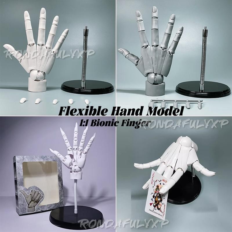 Flexible Hand Model Joints Moveable Artists Manikin Hand Figure ...
