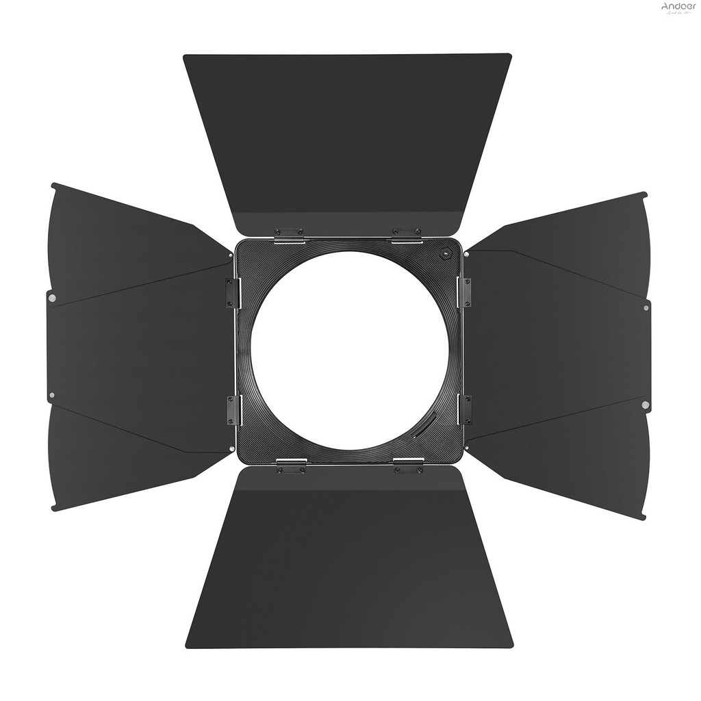 Godox LB-02 10 นิ้ว LED Video Light Modifier ประตู Barn พร้อม Bowens ...