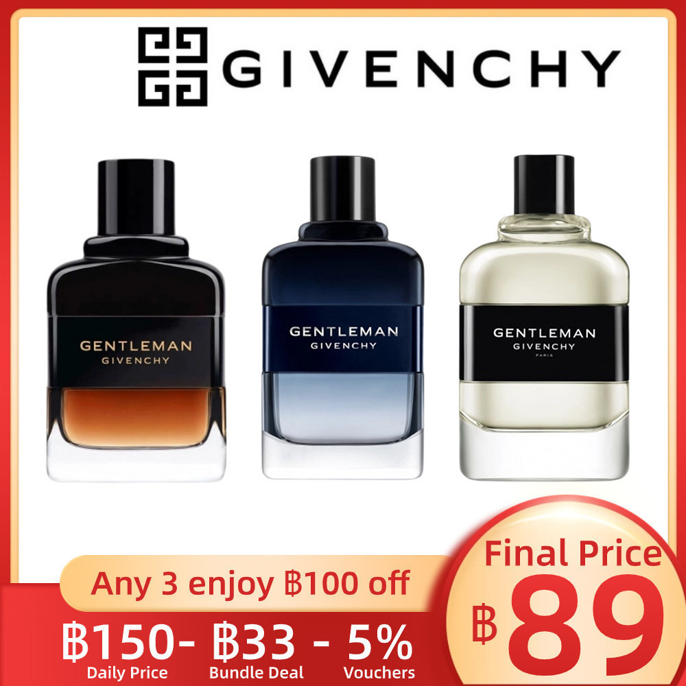 [ แท้ 100% ] Gentleman Intense & Gentleman Reserve Privée EDP & EDT 2ml ...