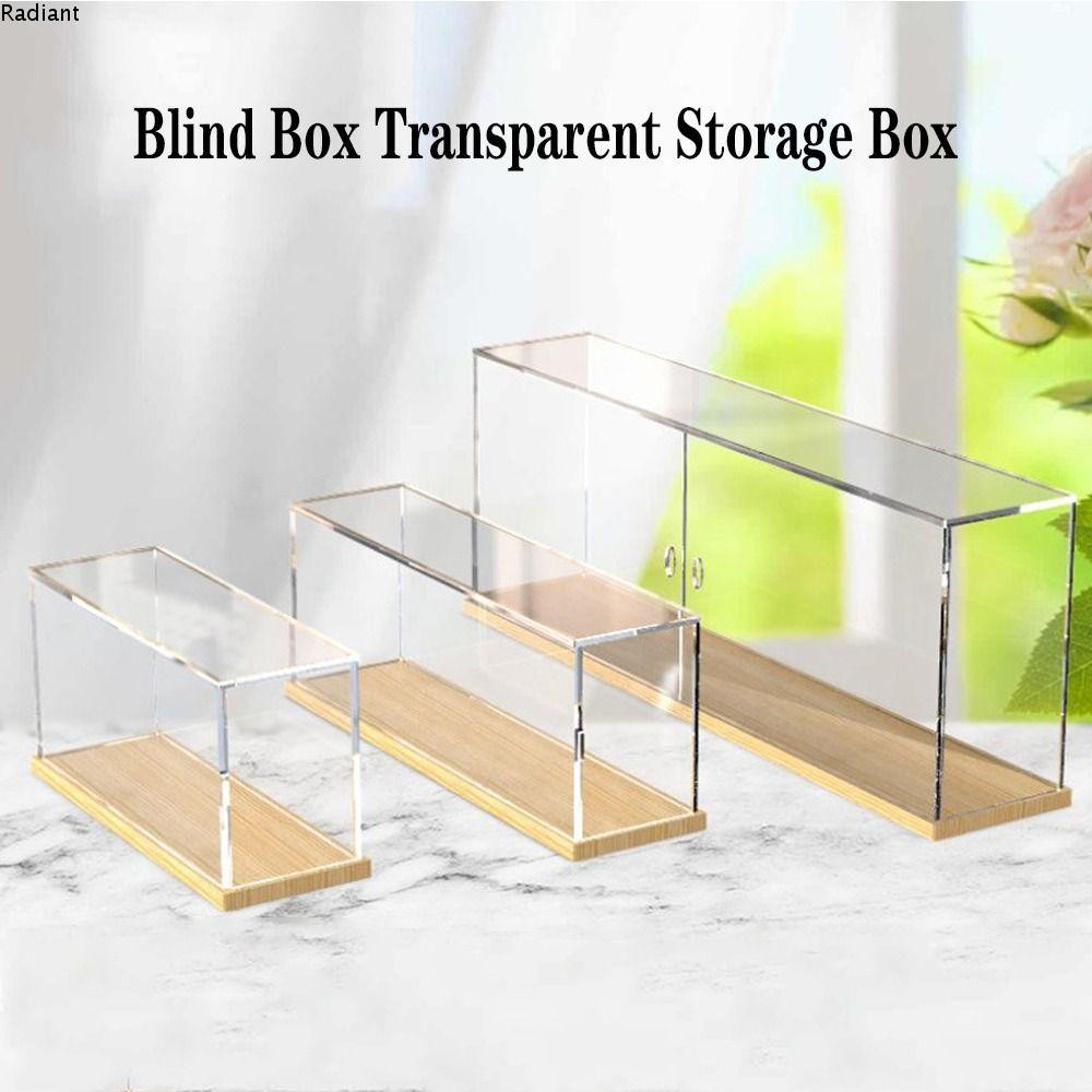 Radiant Box Storage Rack, กล่องแสดงตุ๊กตา Popmart โปร่งใสความจุขนาดใหญ่ ...