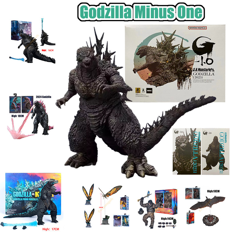 2024 SHM Godzilla Minus One Action Figure Mothra Rodan King Kong Articulado รุ่นสะสม | Shopee ...