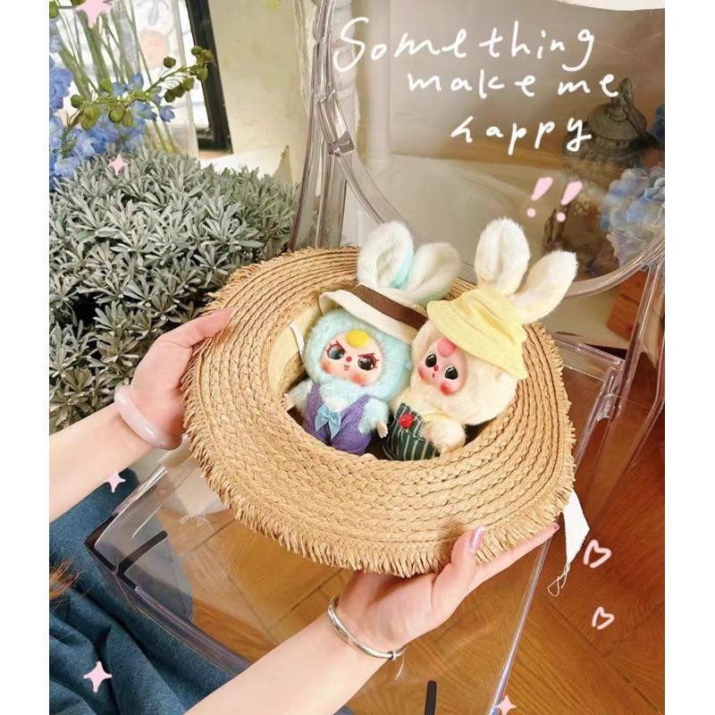 【OMG】 Baby Three Macaron Rabbit Series กล่องตุ๊กตากระต่ายน้อย Macaron ...