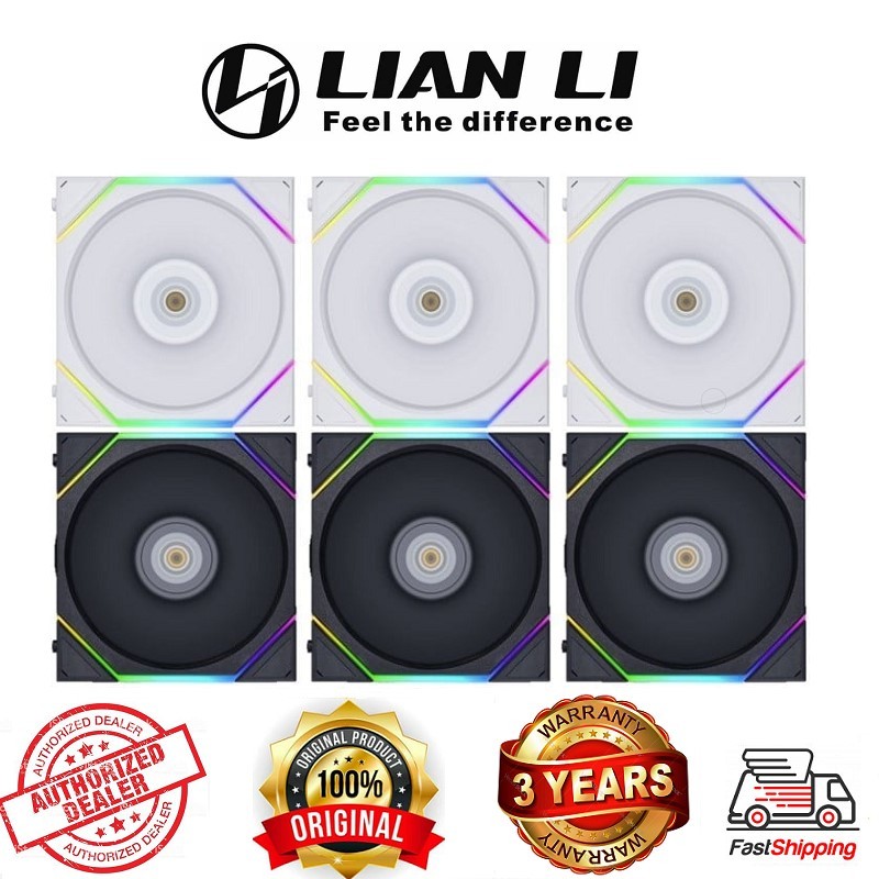 FAN Lian Li UniFan TL120 TL140 / TL 120 TL 140 Reverse ARGB PWM (120mm ...