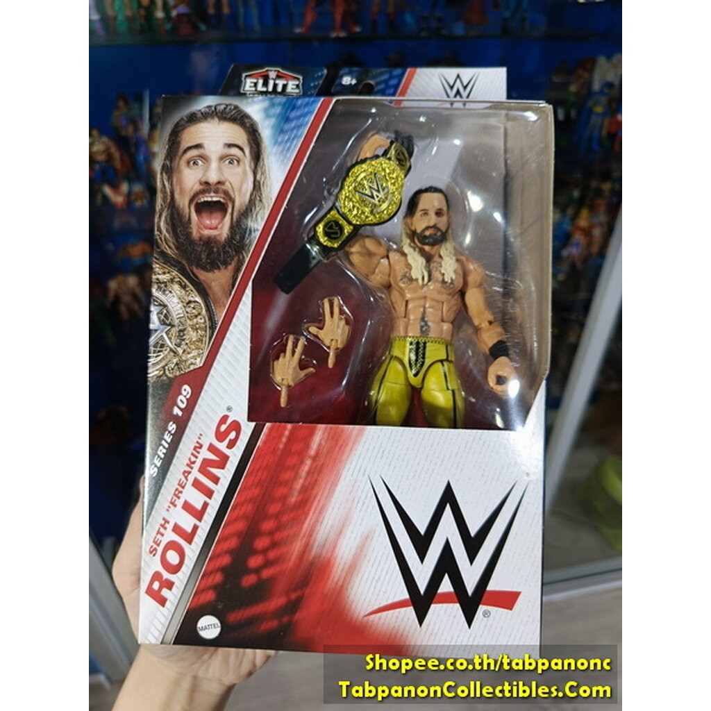 [2024.06] WWE Elite 109 Seth Rollins Action Figure | Shopee Thailand