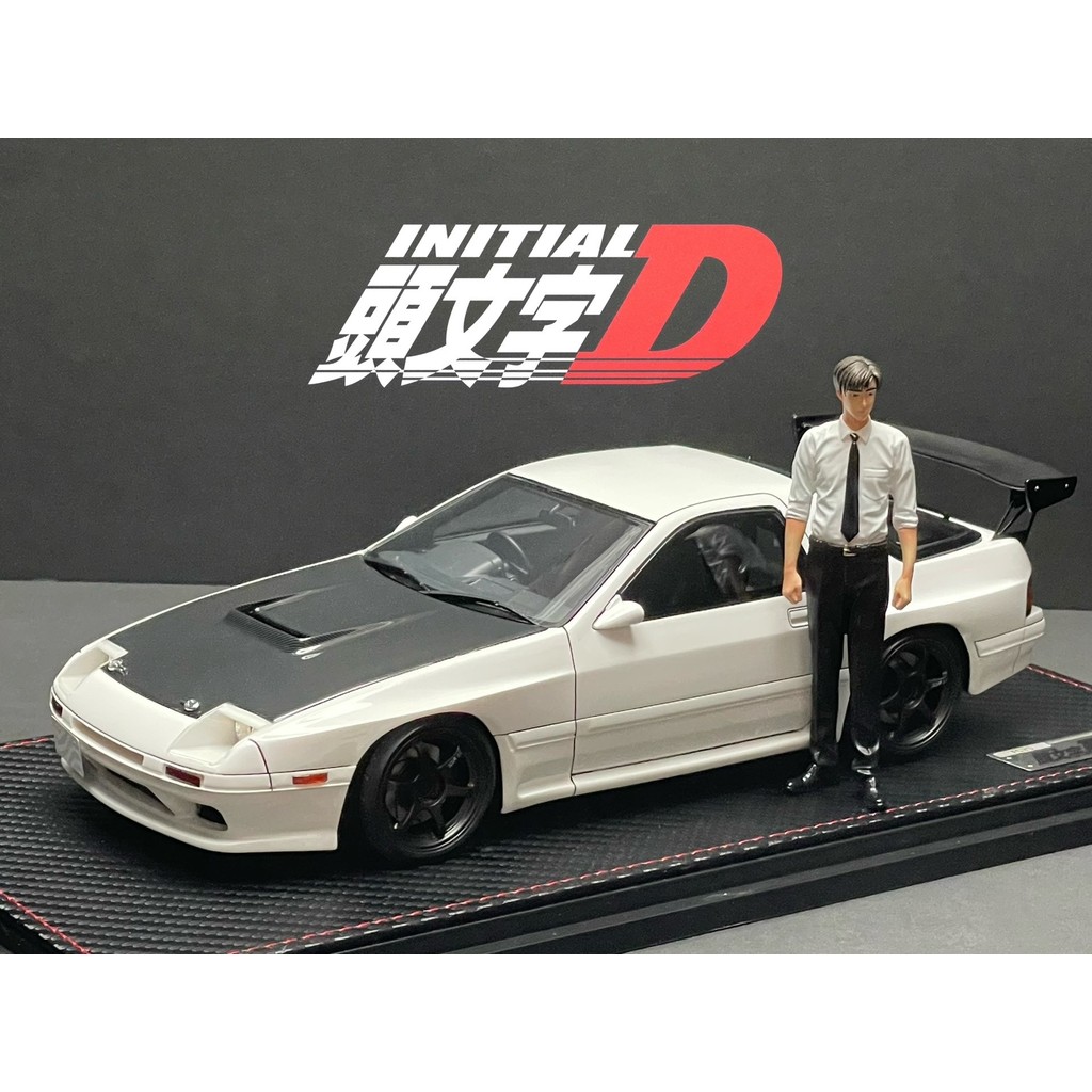 1/18 Initial D IG จุดระเบิด Mazda RX7 FC3S Initial D Ryosuke Takahashi Comic Doll Edition Global ...