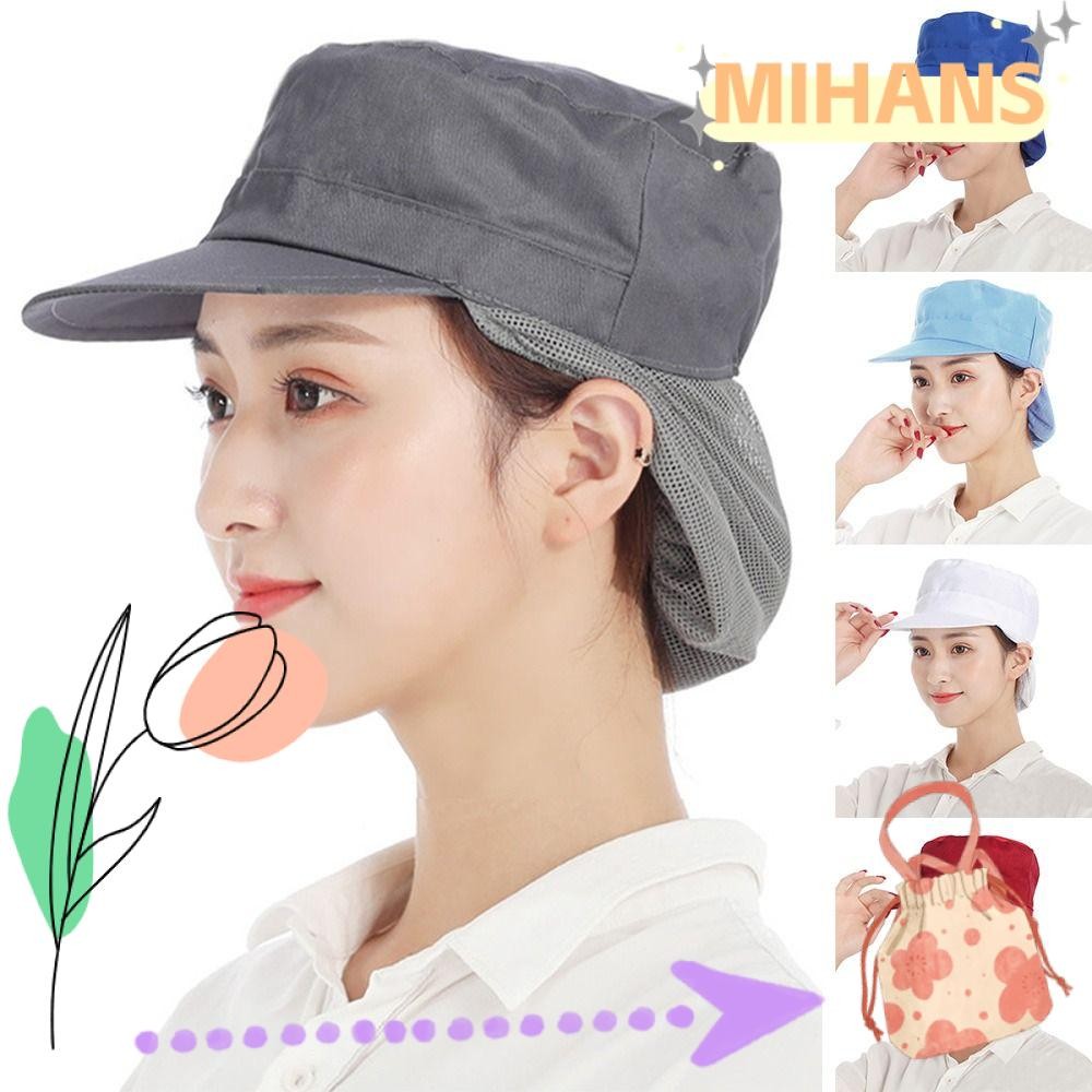 หมวกป้องกันฝุ่นและระบายอากาศสำหรับการทำอาหาร Cook Hat สุขาภิบาลสูง ...