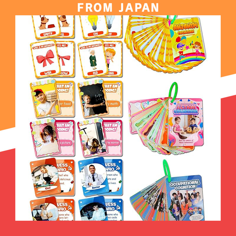 Femtos Flash Card Set: Antonyms, Action Words, and Occupation Cards ...