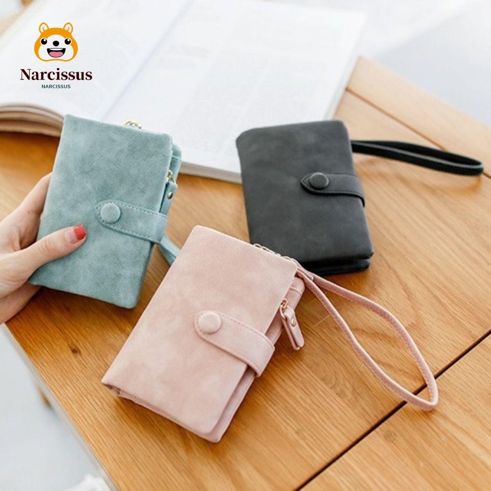 NAISSUS กระเป๋าสตางค์ขนาดเล็ก ล๊อกแบบคลิป มีหลายช่องเก็บของ | Shopee ...