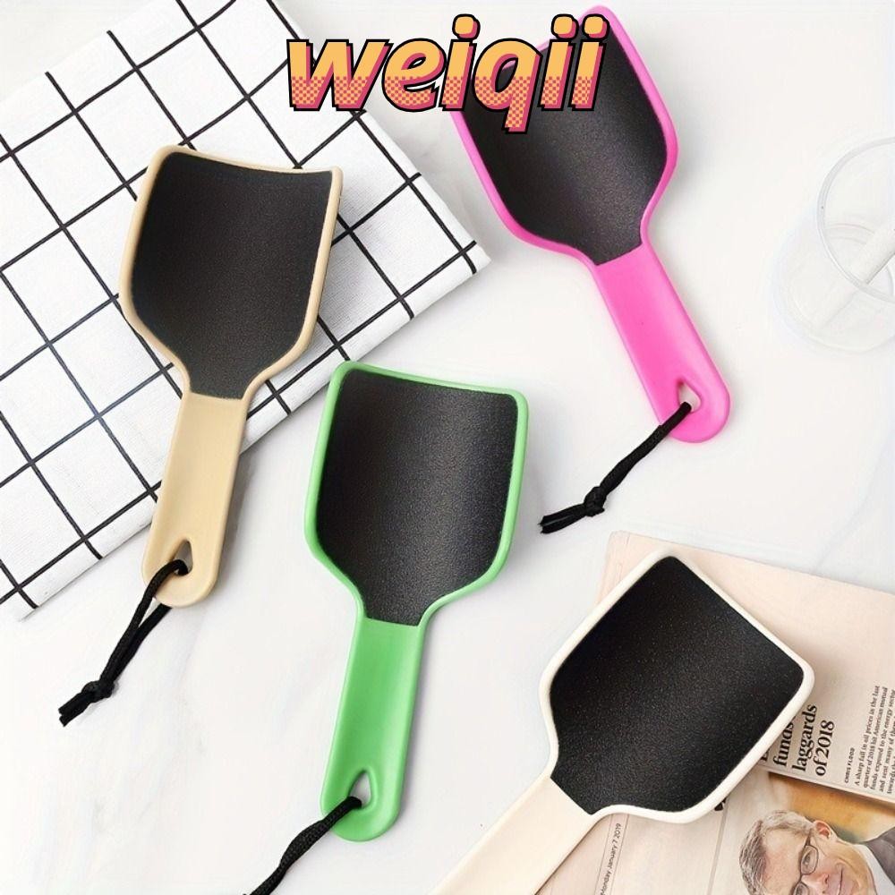 WEIQII ตะไบเท้าโค้ง, พลาสติกแบบพกพา Dead Skin Callus Remover, Scrubber ...
