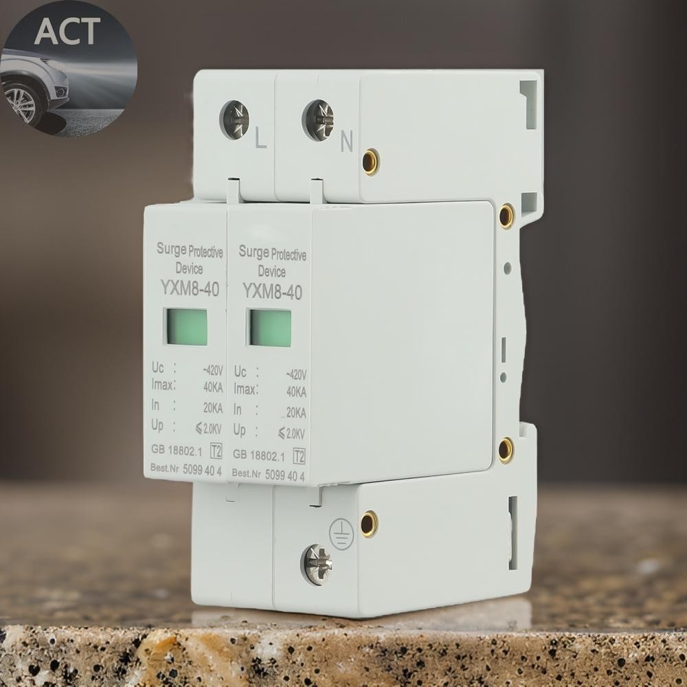 【ACRIVEP-TH】Surge Arrester Surge Arrester Purple Copper Fittings Surge ...