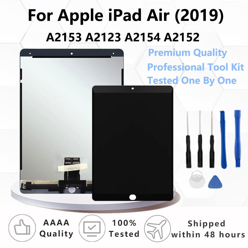 Oem LCD สําหรับ Apple iPad Air 3 2019 A2152 A2123 A2153 จอแสดงผล Touch Screen Digitizer Assembly ...
