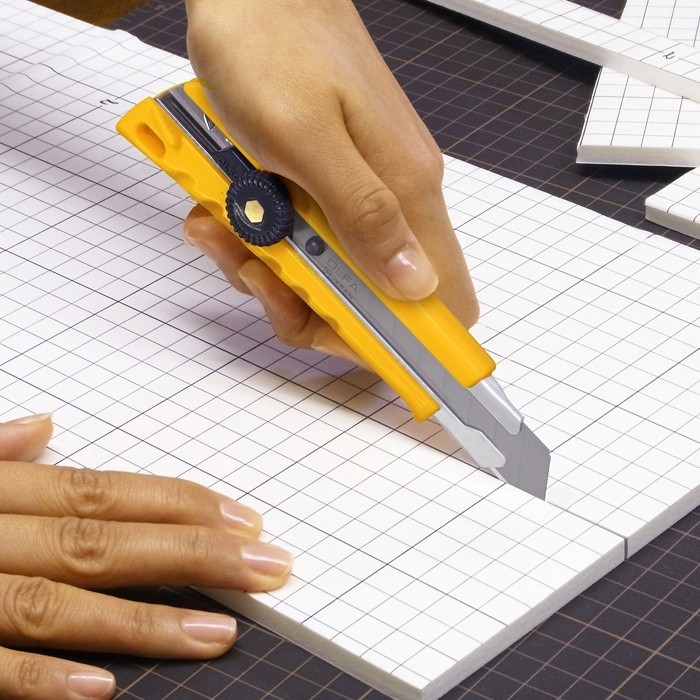 ใบคัตเตอร์ OLFA (Japan) คัตเตอร์มีด ถนัดซ้าย, Screw-Lock, Left Handed ...