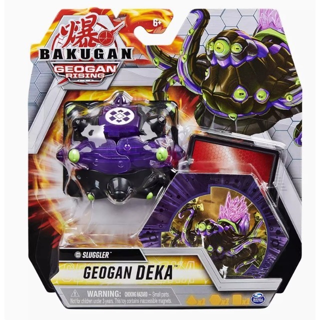 ใหม่ SLUGGLER Bakugan GEOGAN RISING DEKA รูป POP-OPEN ACTION สีม่วง ...
