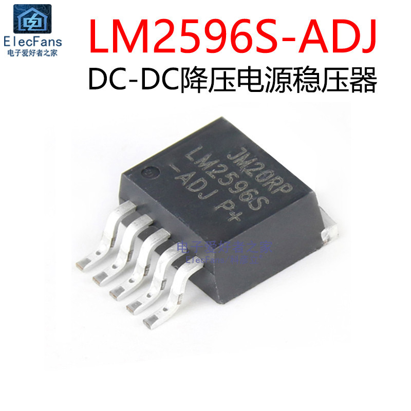 Lm2596s-adj Patch TO-263-5 3.3V ตัวควบคุมไฟแบบปรับได้ 12V Buck ชิป IC 5V | Shopee Thailand