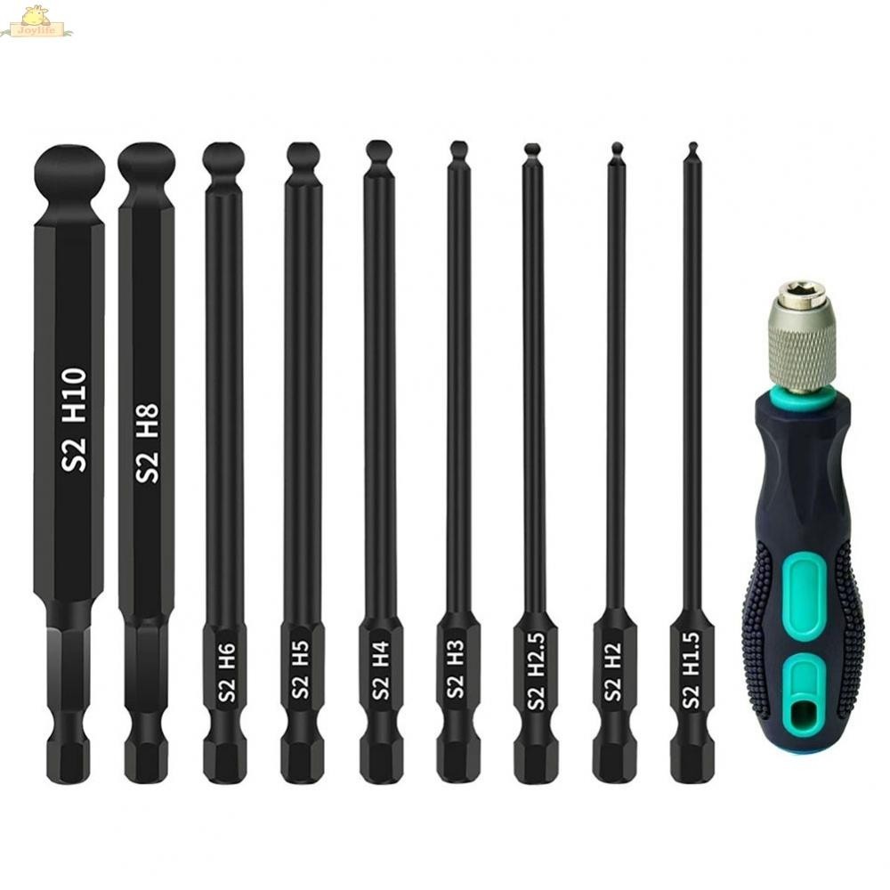 Ball End Hex Bit Set ขนาดใสเครื่องหมายสะดวกที่จะใช้วัสดุคุณภาพสูง ...