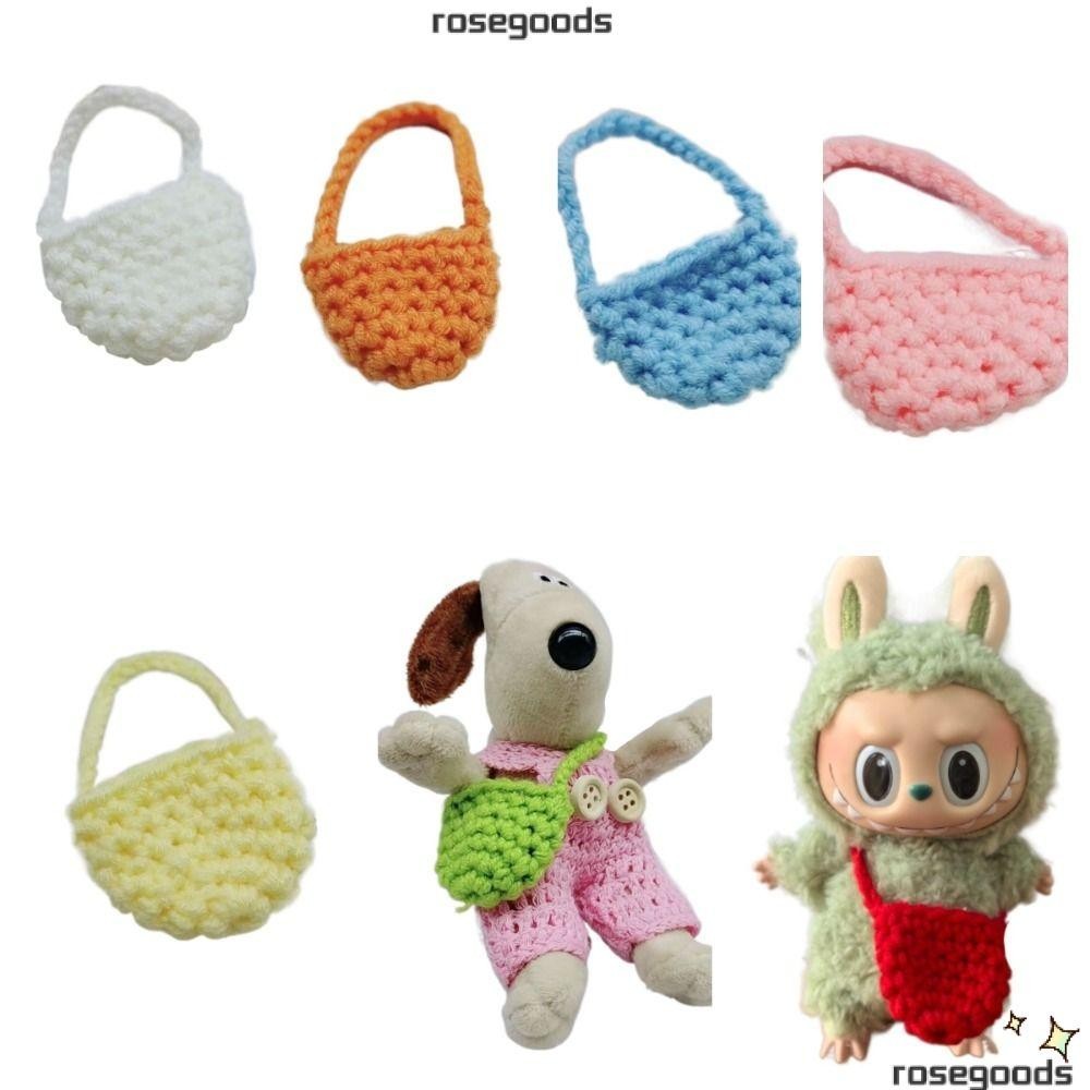 Rose Labubu Bag, หลายรูปแบบเปลี่ยน Labubu เสื้อผ้าการจับคู่, Casual ...