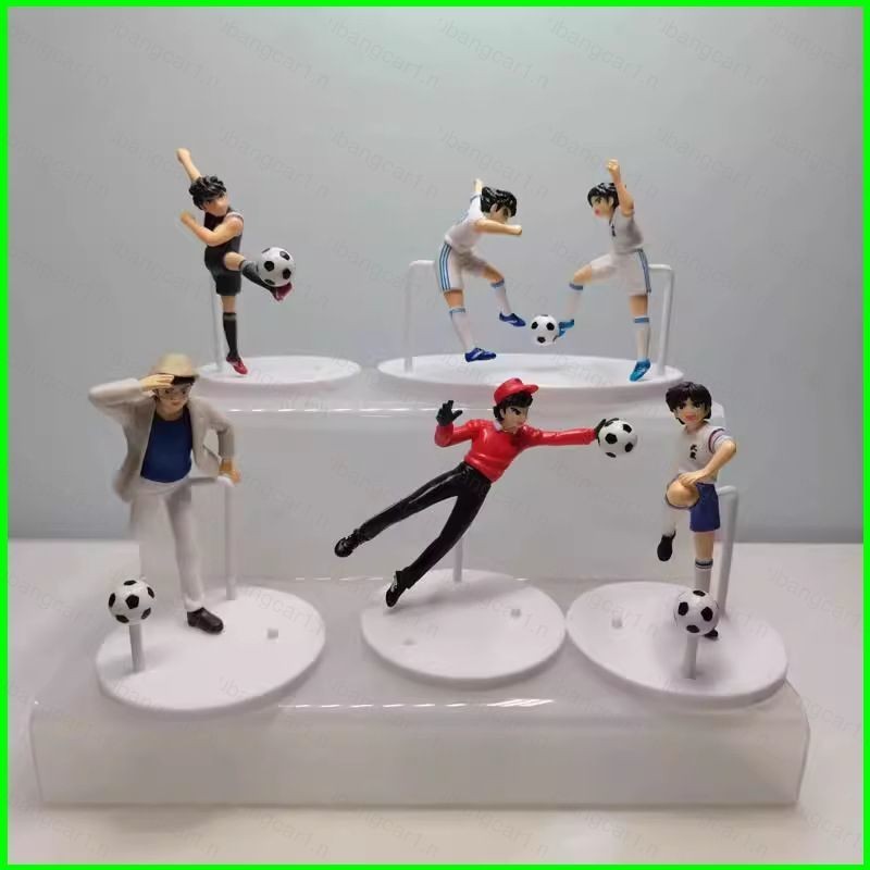 Yb 6 ชิ้น Captain Tsubasa Action Figure Ozora Tsubasa Wakabayashi Genzo ...