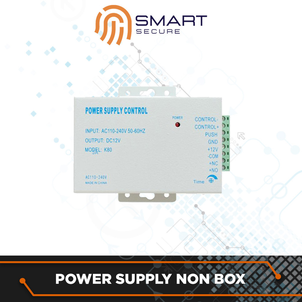 สมาร์ท SECURE แหล่งจ่ายไฟ 12V 5A ประตูล็อค Access Control PSU 5A Access Control | Shopee Thailand