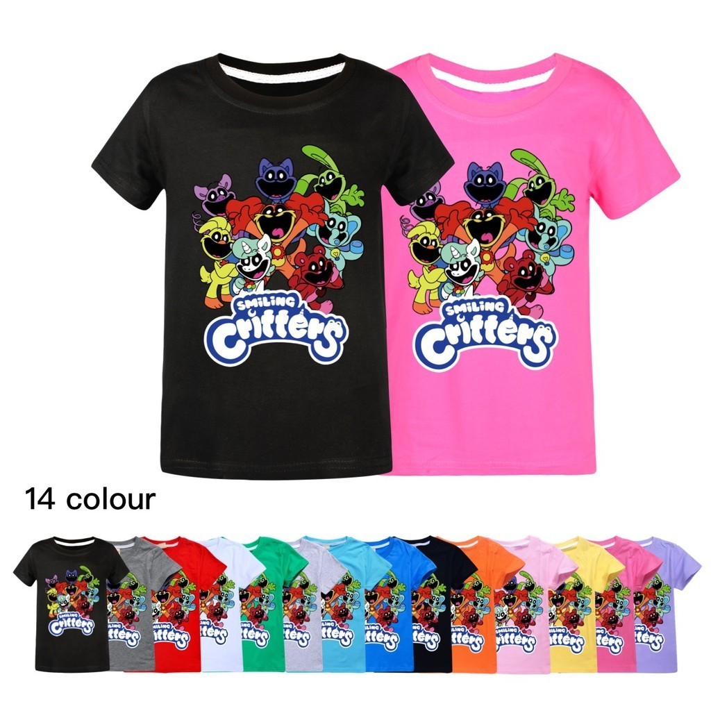 Smiling Critters shirt for kids | Shopee Thailand