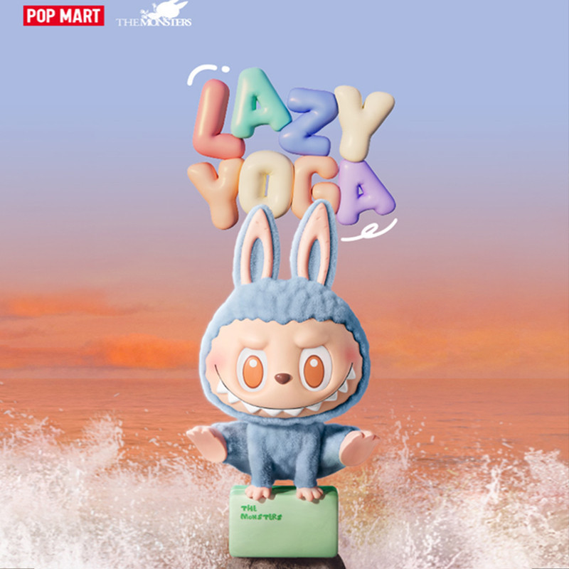 Popmart POPMART THE MONSTERS Lazy Yoga Series รูป labu Mystery Box ...