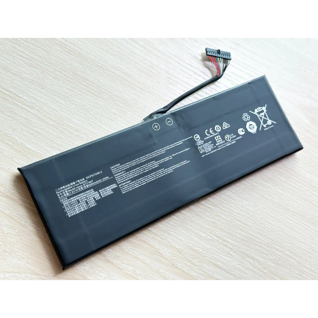 NEW BTY-M47 แล็ปท็อป Battery for MSI GS43 GS43VR 6RE 7RE-064 GS40 6QE 6QE16H11 6RE-025AU 2ICP5 ...