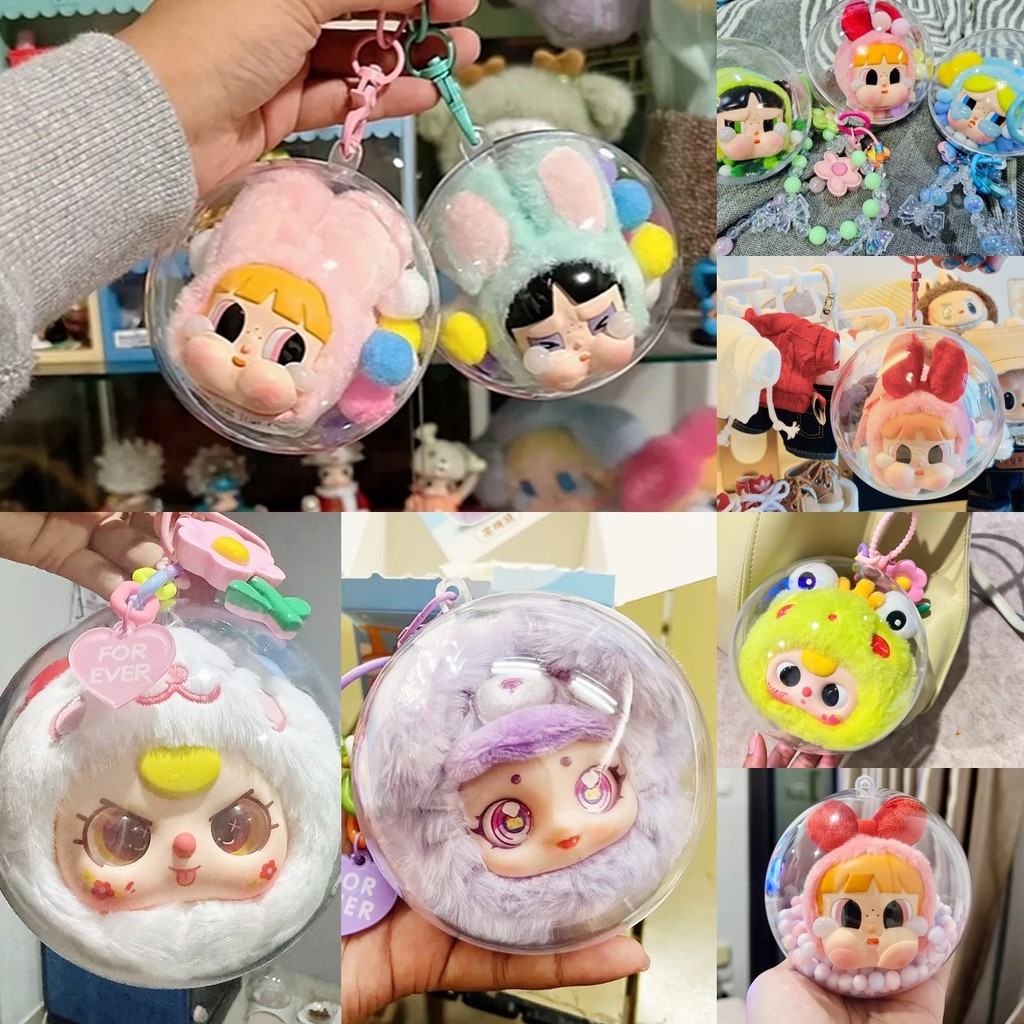 กระเป๋าใส่ตุ๊กตา กระเป๋าเก็บตุ๊กตา Labubu Cry Baby Powerpuff Baby Three ...