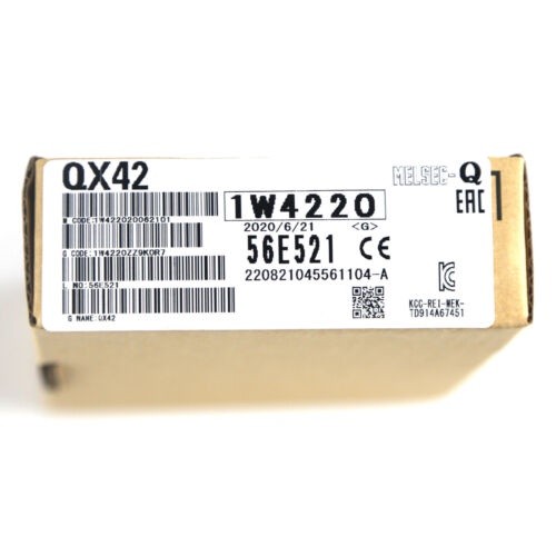NEW Mitsubishi MELSEC-Q QX42 Compact PLC Input Module 64 Points 24VDC ...
