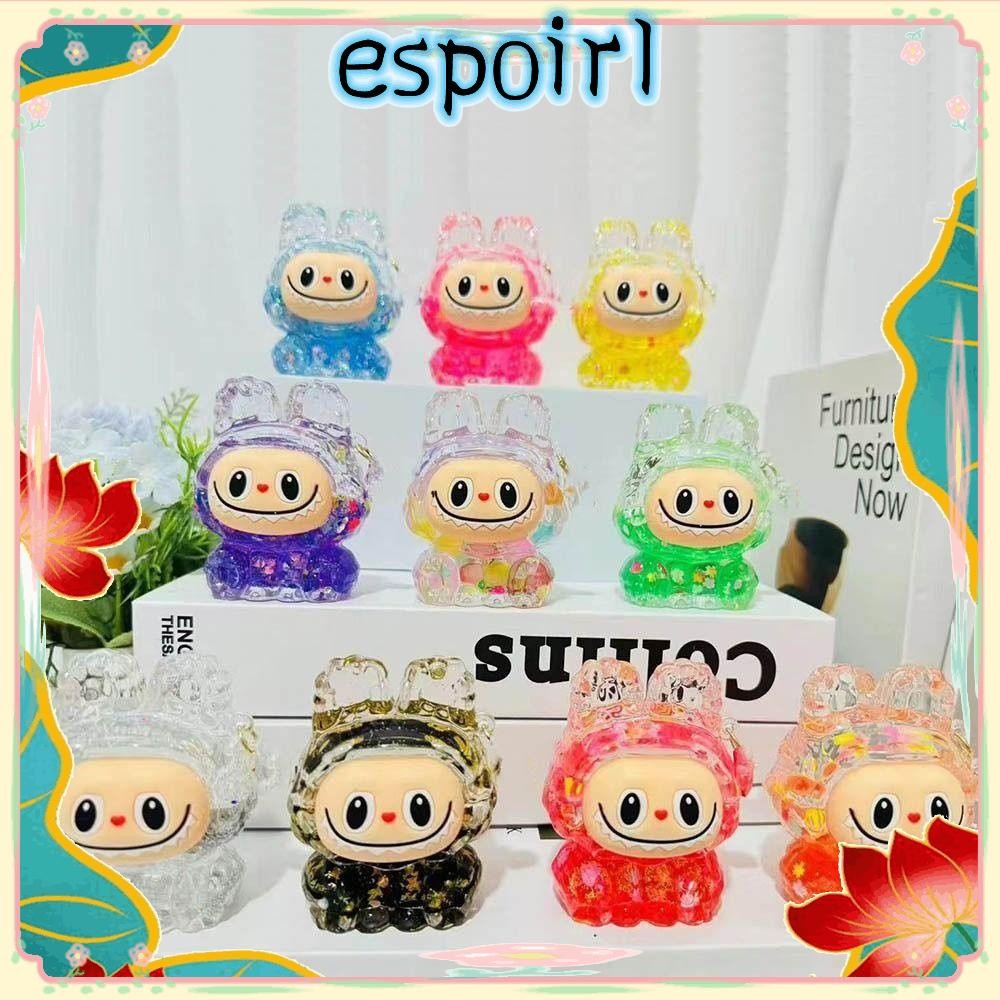 Espo Miniature Craft ตกแต่ง, Candy Color Labubu Mini เครื่องประดับ, เร ...