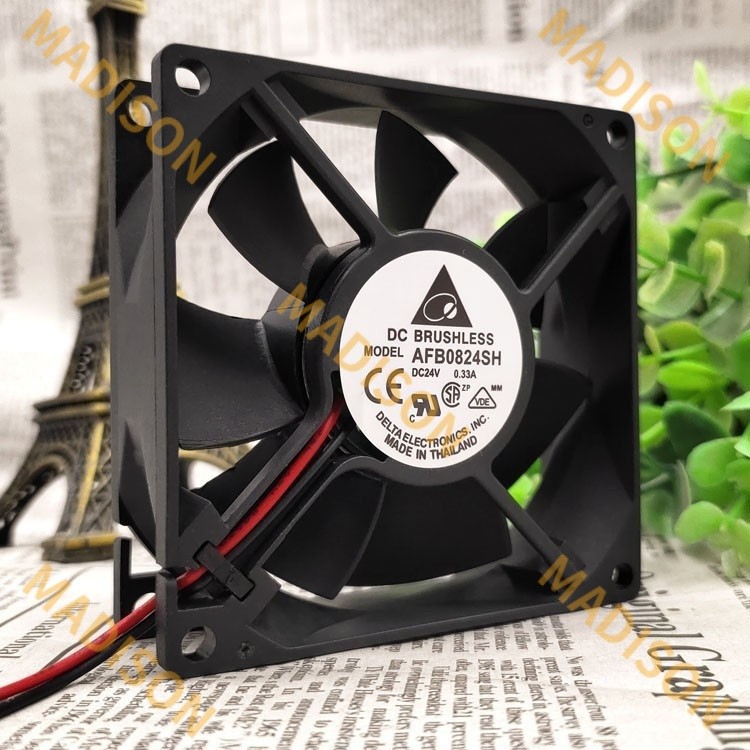 Delta afb0824sh 8025 24V 0.33 A 8 M พัดลมอินเวอร์เตอร์ | Shopee Thailand