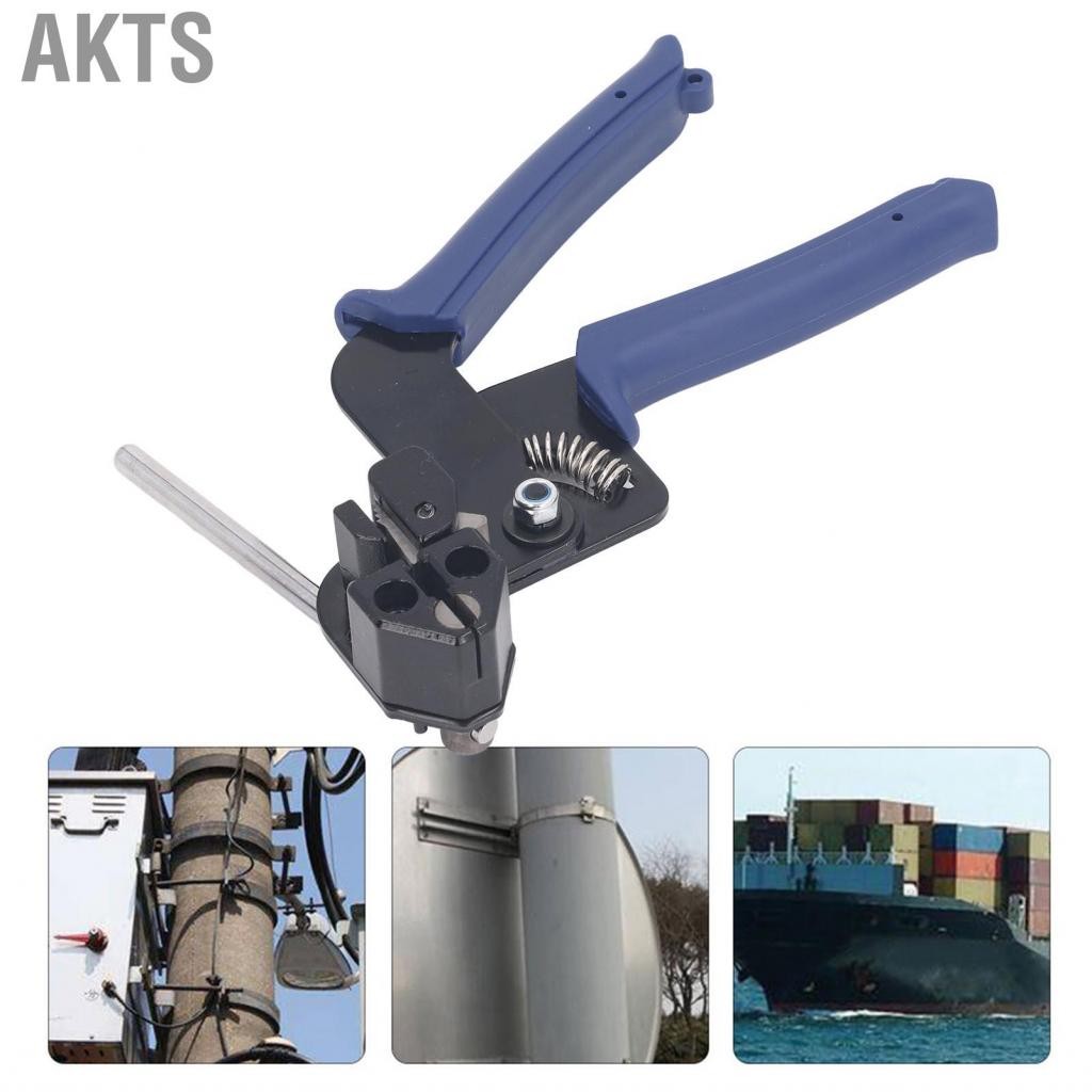 AKTS ชุดเครื่องมือผูกสายเคเบิลสแตนเลสโลหะสำหรับงานหนักสำหรับรถบ้าน ...