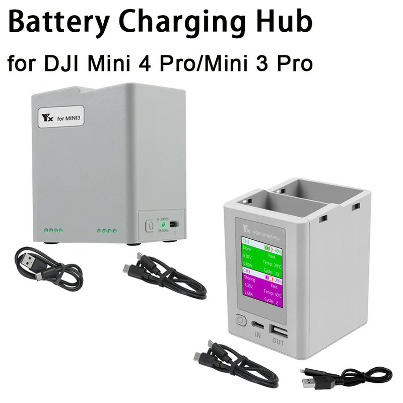Charger Hub for Dji Mini 4 Pro/mini 3 Pro Drone Battery Charging Butler ...