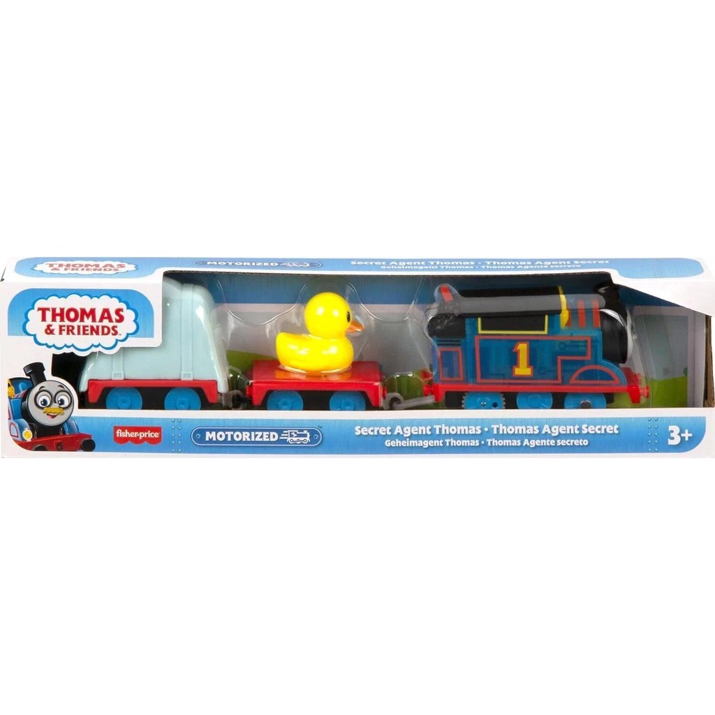 Fisher-price Thomas & Friends TrackMaster Secret Agent Thomas Motorized ...