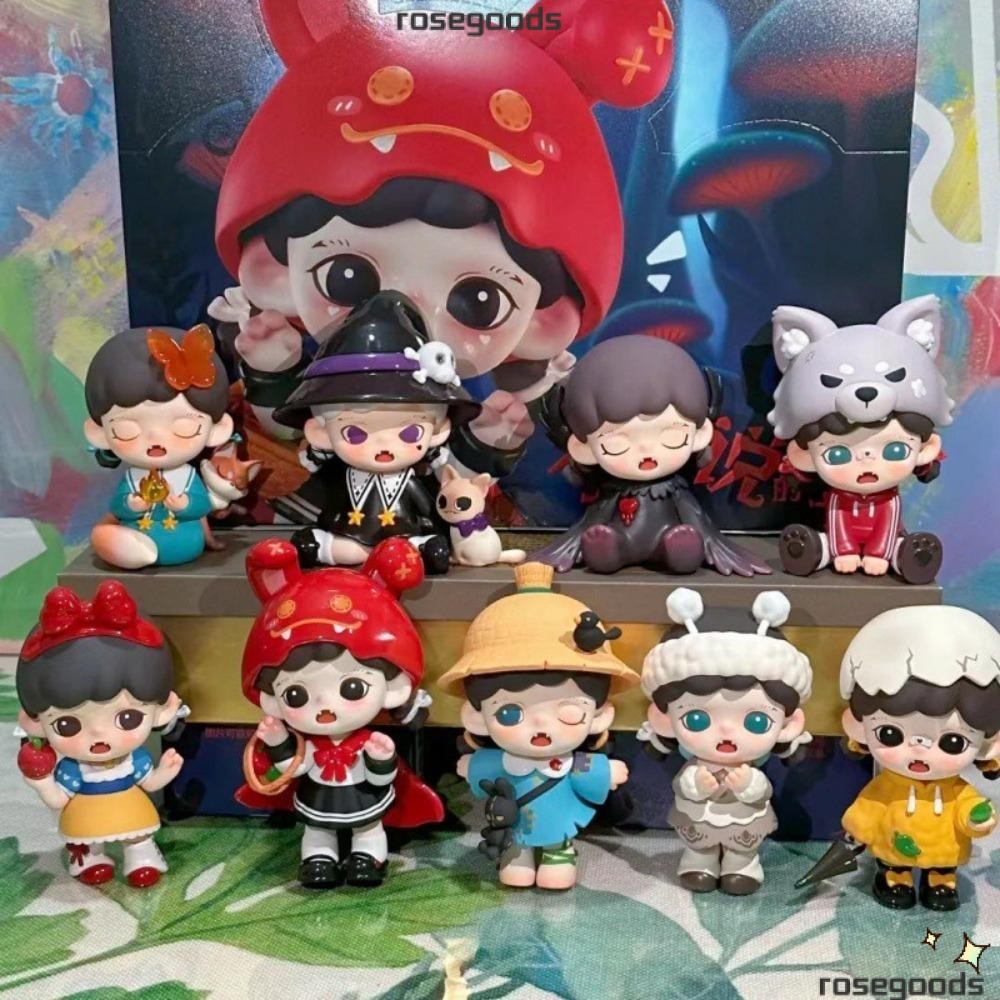Rose Baby Zoraa Box, Skater Girl Furball PVC อะนิเมะรูป, รุ่น Q ...