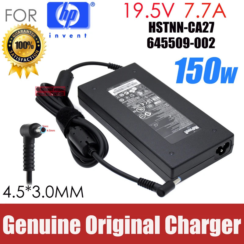 ของแท้ 775626-003 776620-001 19.5v 7.7a ac power adapter สําหรับ hp TPN-DA03 Q173 Q174 ZBOOK 15 ...