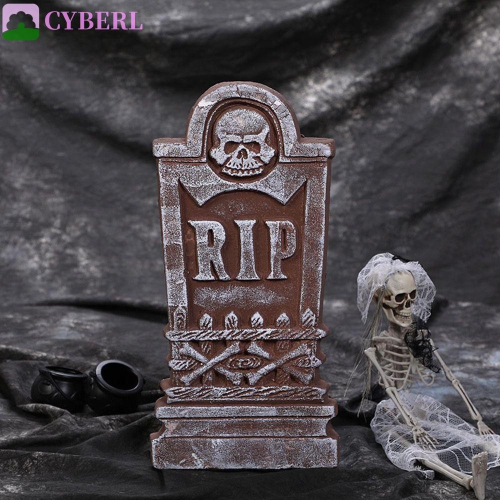 Cyberlinx Tombstone Ghost ฮาโลวีนที่สมจริงสยองขวัญ Props Haunted House ...