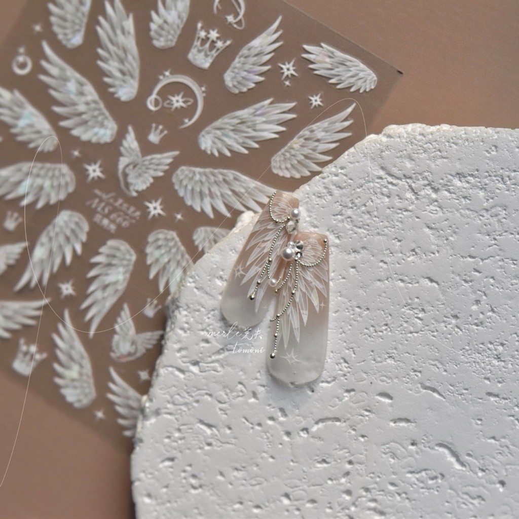 [Meow.sensei] Tomoni สติกเกอร์ติดเล็บแบบนูน INS ไม่สูญเสียสไตล์สหกรณ์ญี่ปุ่นสติกเกอร์ติดเล็บขาย ...