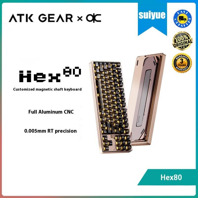 ATK QK Joint Hex80 Magnetic Axis Keyboard Gaming Esports Keyboard | Shopee Thailand
