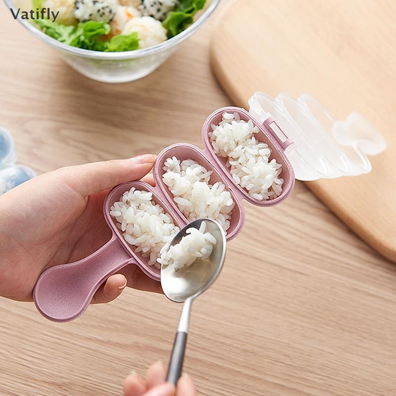 ใหม่ Rice Ball Shaker DIY Rice Baller Shakers Lunch Maker Mould Onigiri ...