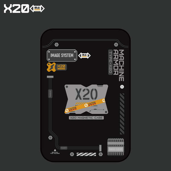 wallet magsafe magsafe card XFOONG Designer Magnetic Card Holder Mecha ...