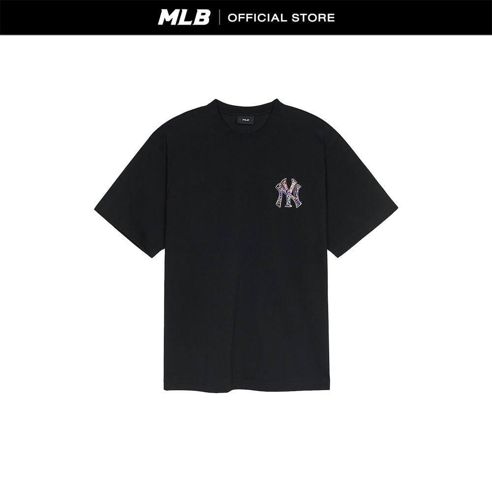 MLB เสื้อยืด ยูนิเซ็กส์ Unisex Basic Colorful Mega Logo Oversized-Fit T ...