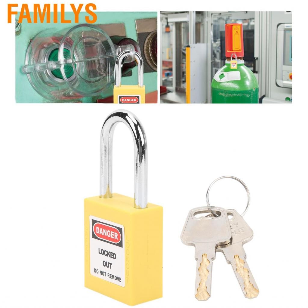 FamilyS Lockout Tagout Locks Lock Not Fade Steel Beam พร้อม Nylon Plave ...