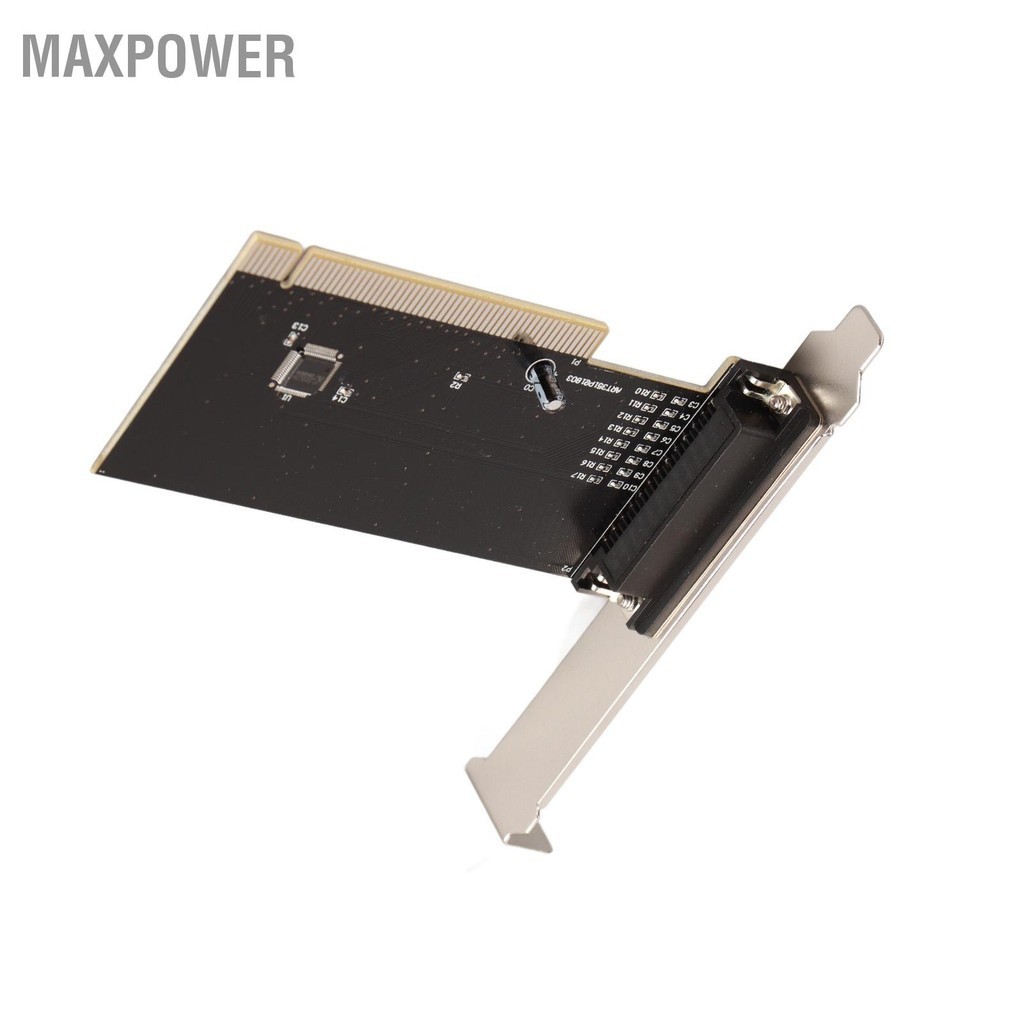 Maxpower PCI Parallel Port Card การกำหนดอัตโนมัติ 32 บิตบัสออกแบบการ์ด ...
