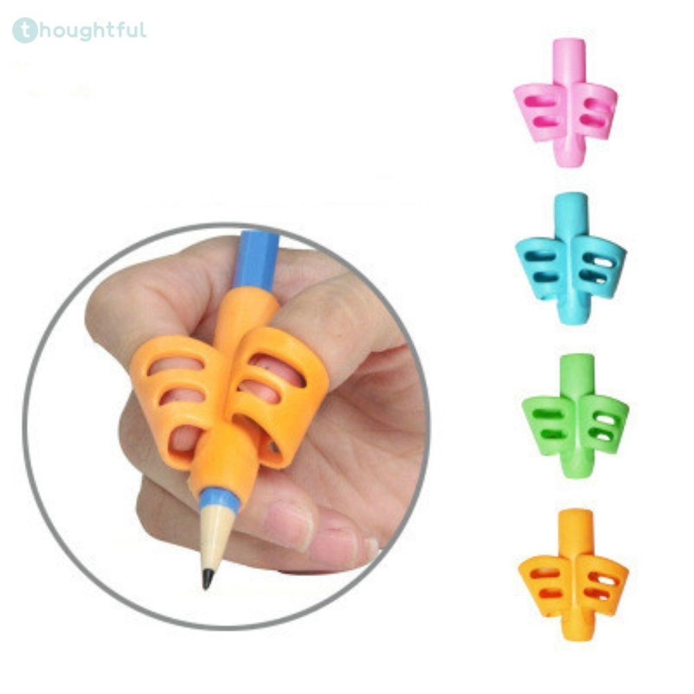 Grip ปากกา Corrector เด็กเริ่มต้น Pencil Grip Corrector ท่าทางการเขียน ...
