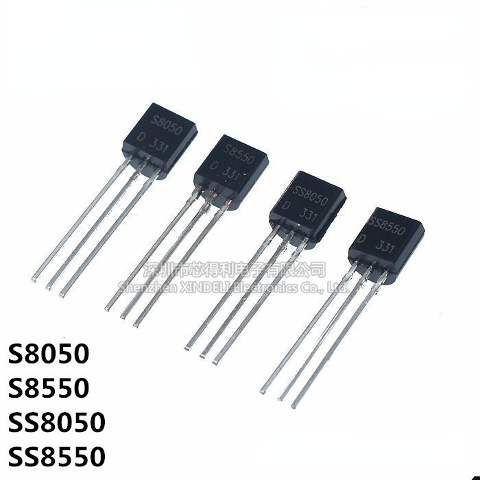 S8050 SS8050 S8550 SS8550 NPN PNP ทรานซิสเตอร์พลังงาน TO-92 Triode ทองแดงฟุตแบรนด์ใหม่พร้อมสต็อก ...