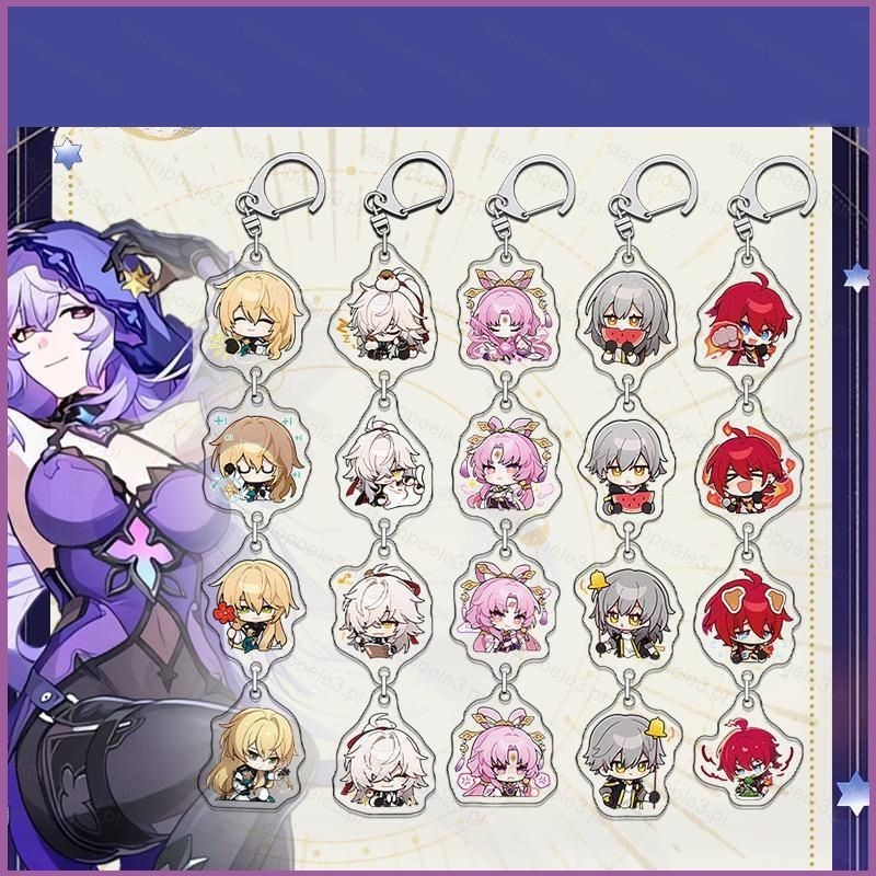 Ellen Honkai Star Rail Skewer พวงกุญแจจี้อะคริลิคอะนิเมะมังงะอุปกรณ์ต่อ ...